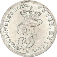 1 Schilling von Friedrich Franz I - Silbermünzen | Mecklenburg-Schwerin