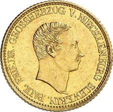 2 1/2 Thaler of Paul Friedrich - Gold coins | Mecklenburg-Schwerin