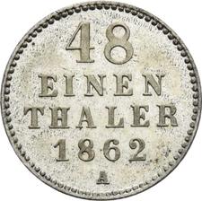 1/48 Thaler of Frederick William - Silver coins | Mecklenburg-Strelitz