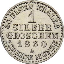 1 silbergroschen Paula Fryderyka Emila Leopolda III - Srebrne monety ...