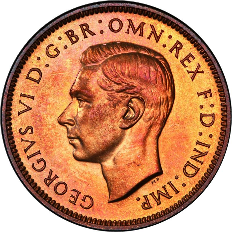 Farthing 1937 HP - Coin Value - United Kingdom, George VI